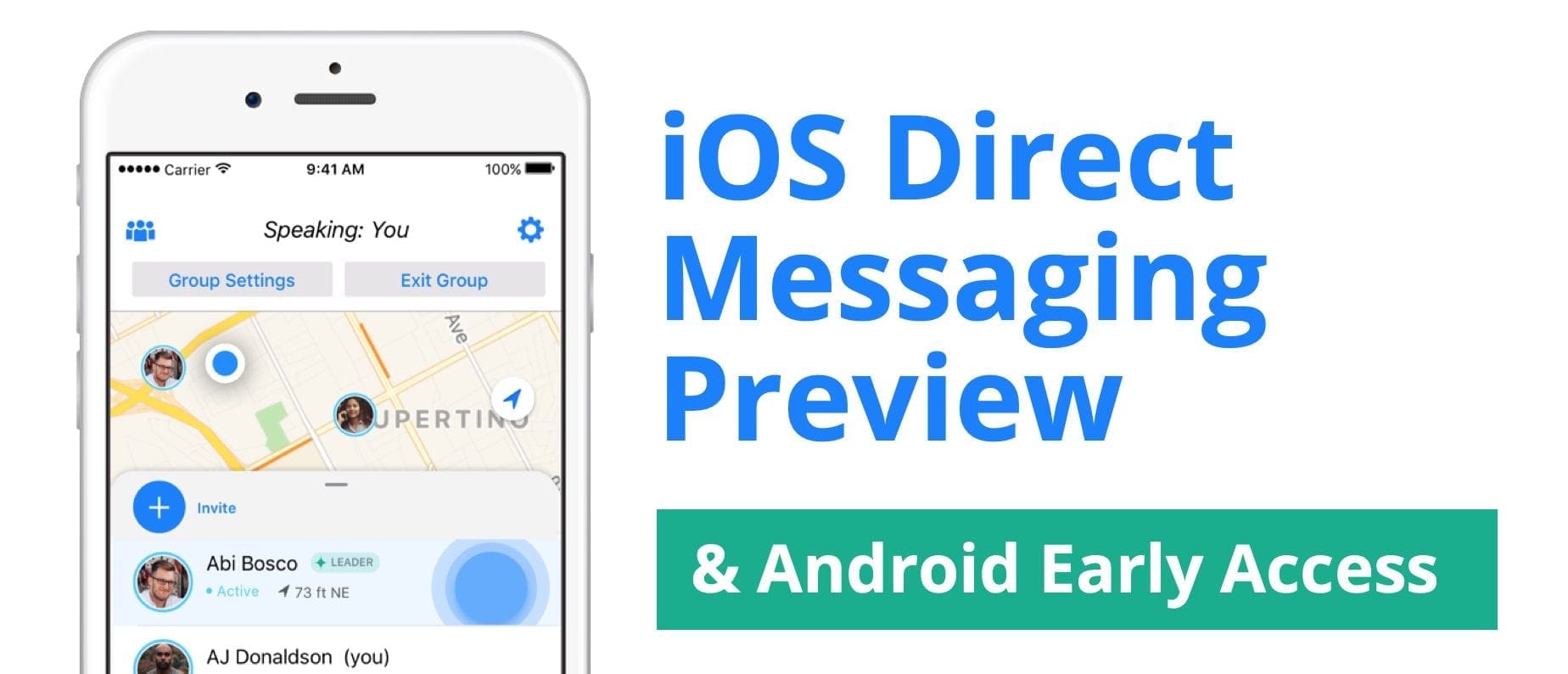 Direct messaging now available on iOS! - Orion Voice Platform