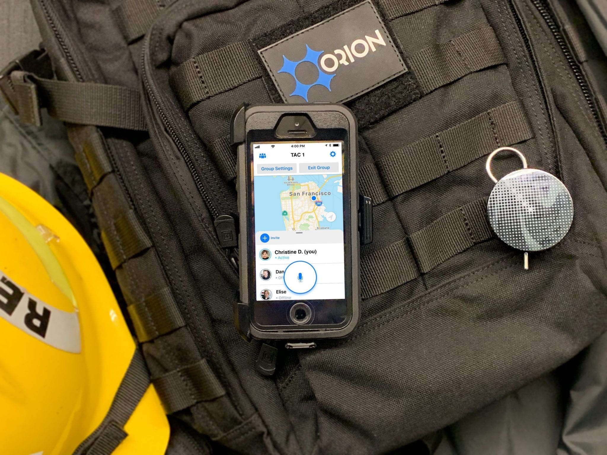 Announcing FirstNet Certified Status for the Orion Push to Talk iOS App