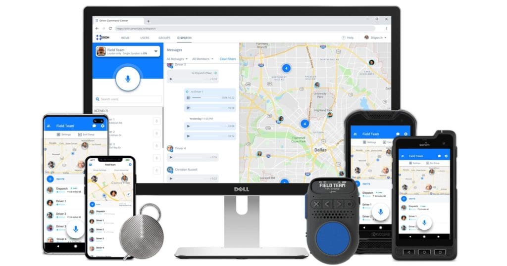 Introducing Orion Dispatch Console: the new standard for the mobile, frontline workforce - Orion