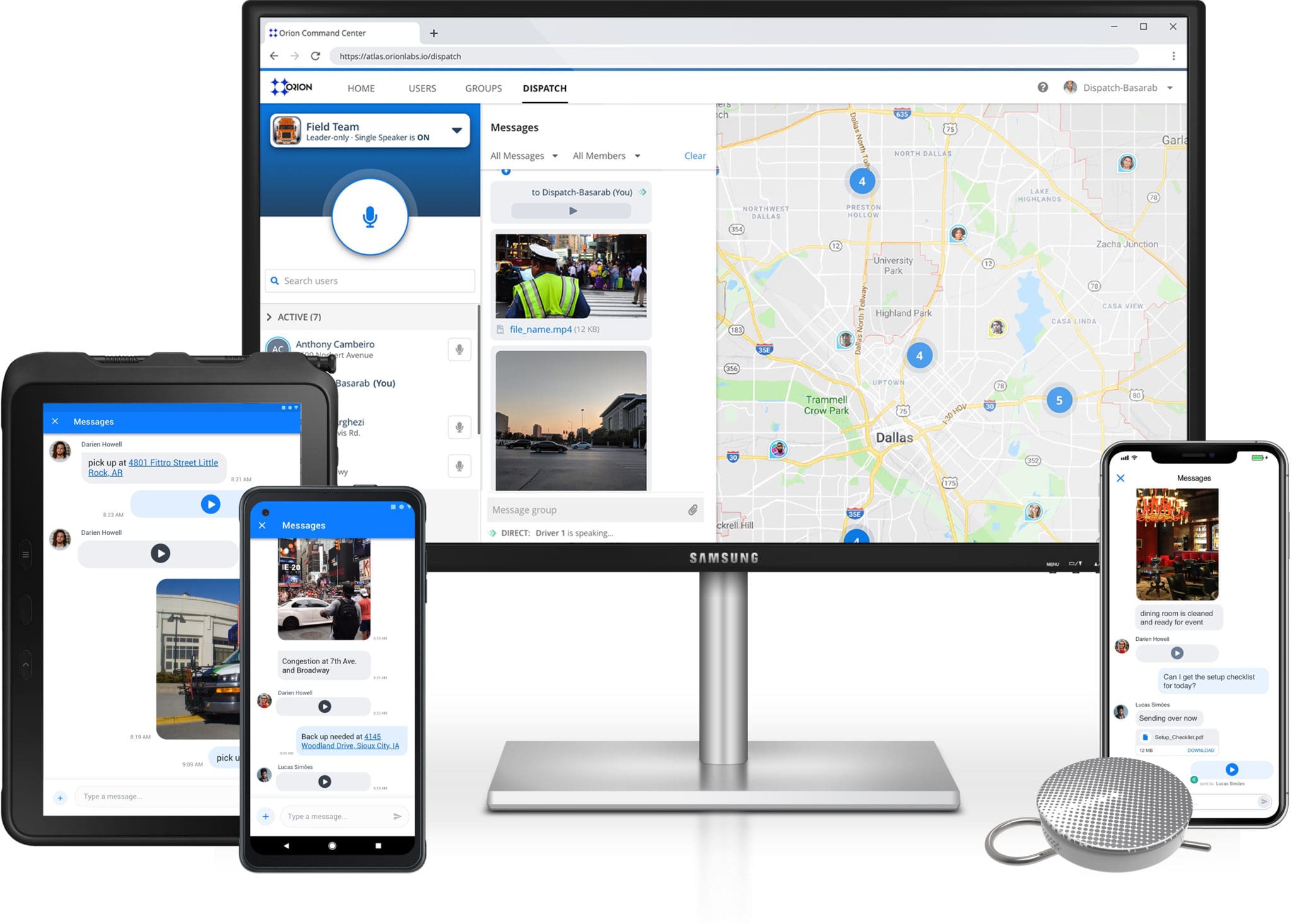 Push-to-Talk (PTT) App for Android and iPhone | Orion