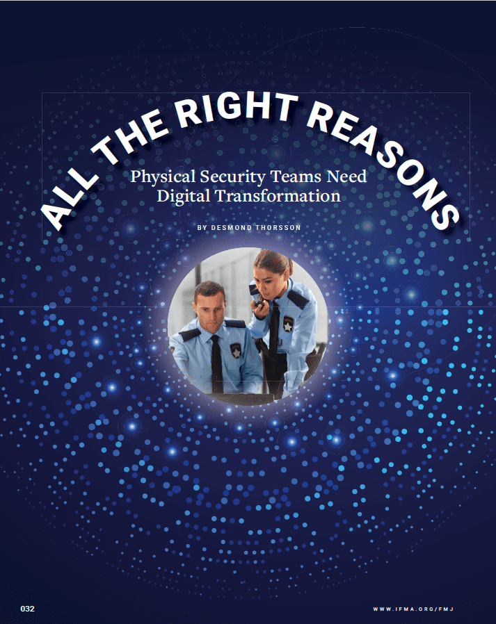 Physical Security Teams Need Digital Transformation